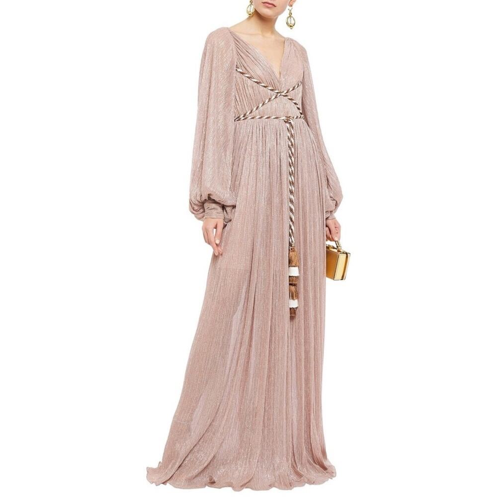 PETER PILOTTO Runway Metallic Robe Gown NWT - Gem